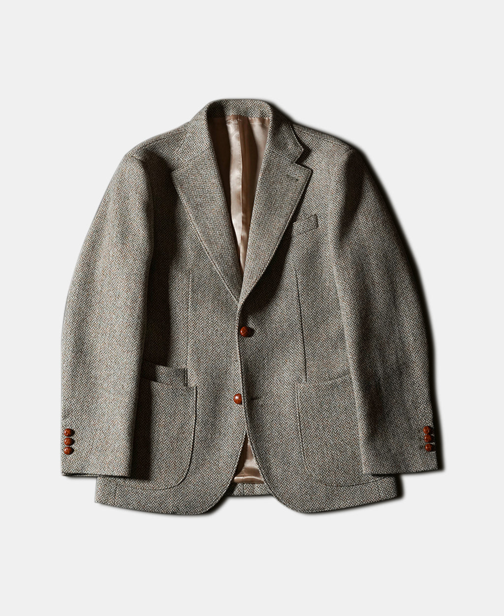 1930s Tweed Casual Two-Button Suit Jacket | Olderbest