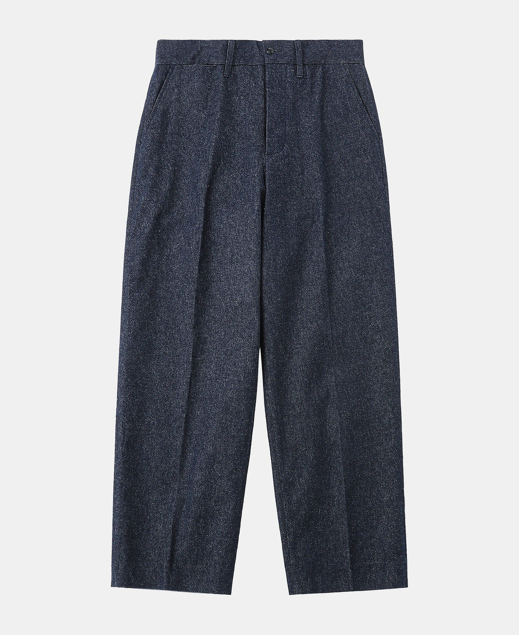 1950s Denim Work Pants Formal Dress Straight-leg Jeans - Indigo | Olderbest