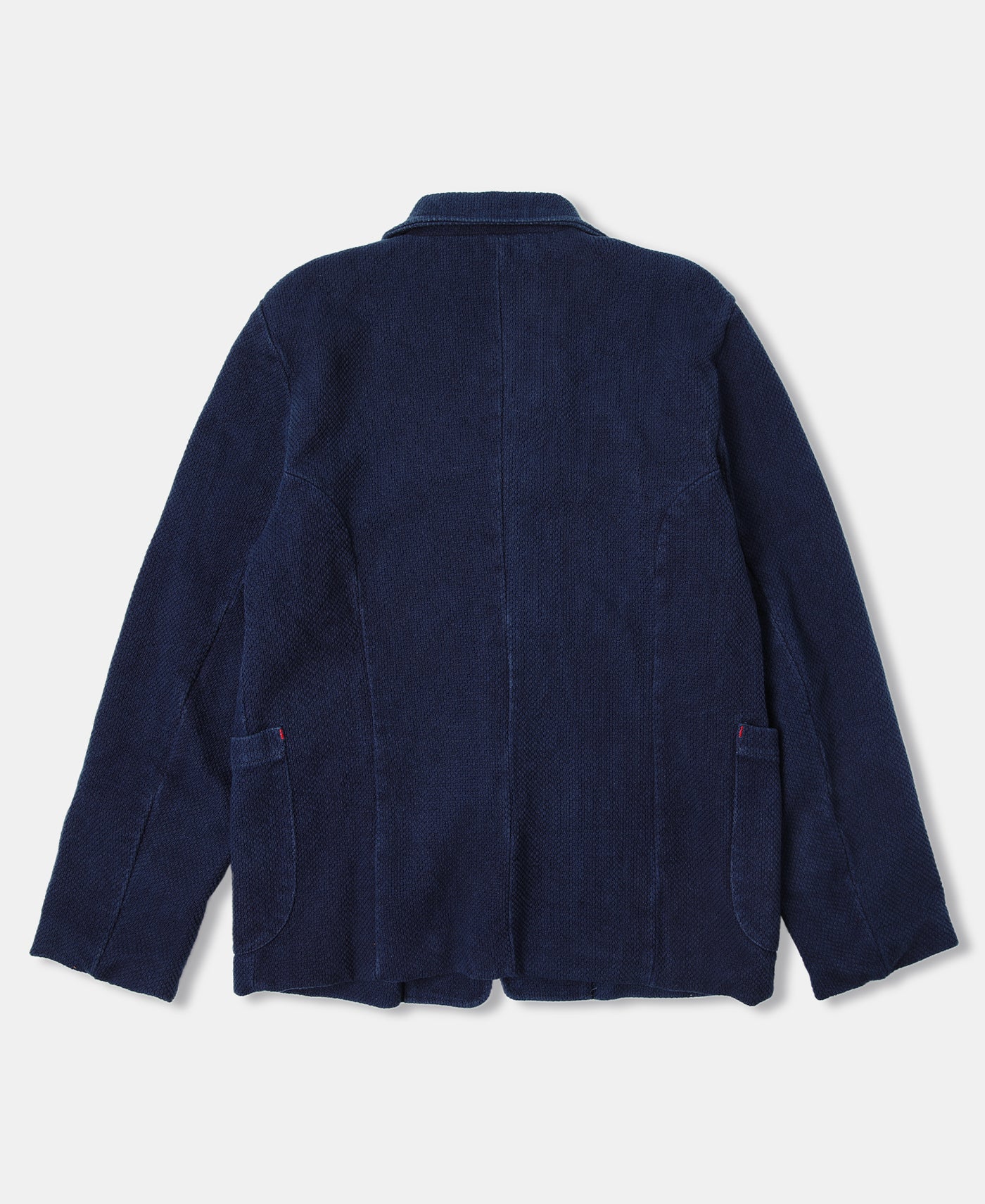 French Indigo-Dyed Sashiko Work Jacket | Olderbest