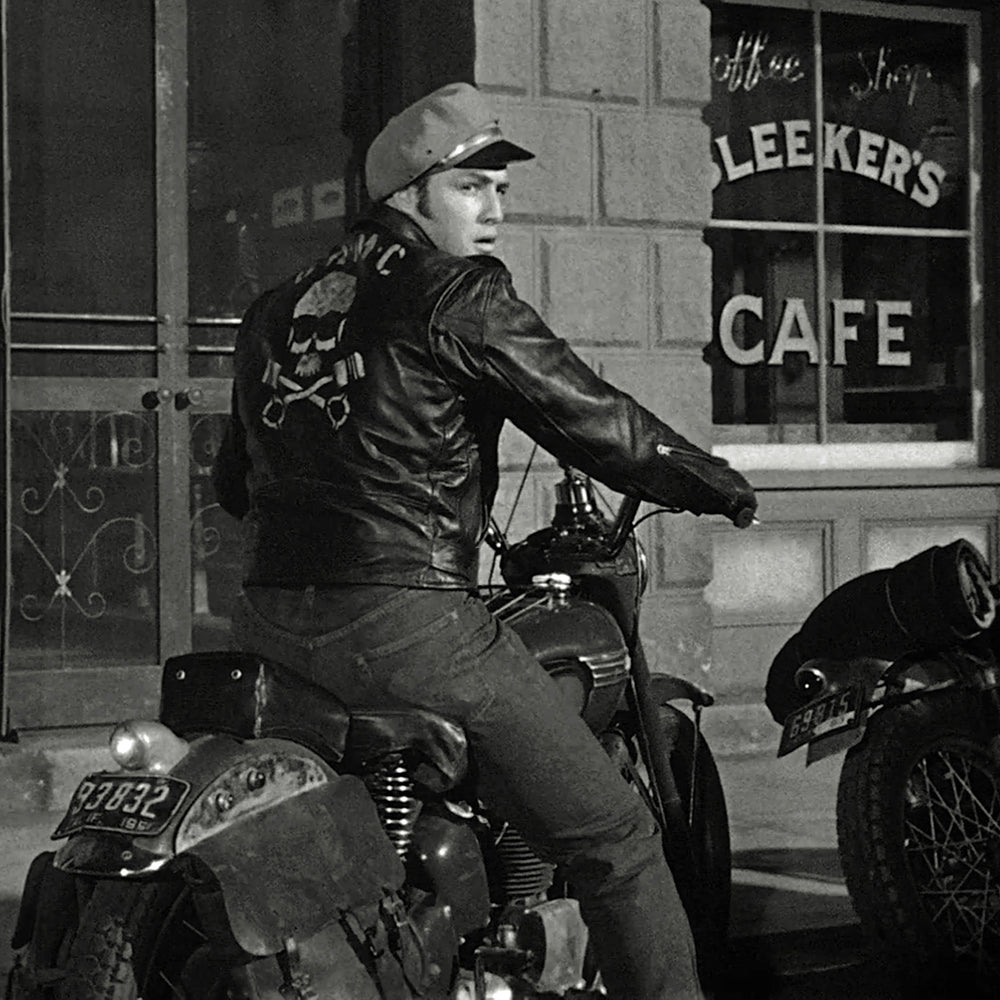 1950s Motorcycle Biker Cap | Retro Octagonal Hat | Olderbest