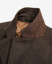Half Norfolk Brown Tweed Jacket | 100% Wool | Olderbest